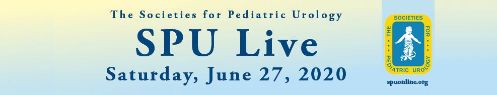 SPU Live 2020 virtual event - ESPU | European Society for Paediatric ...
